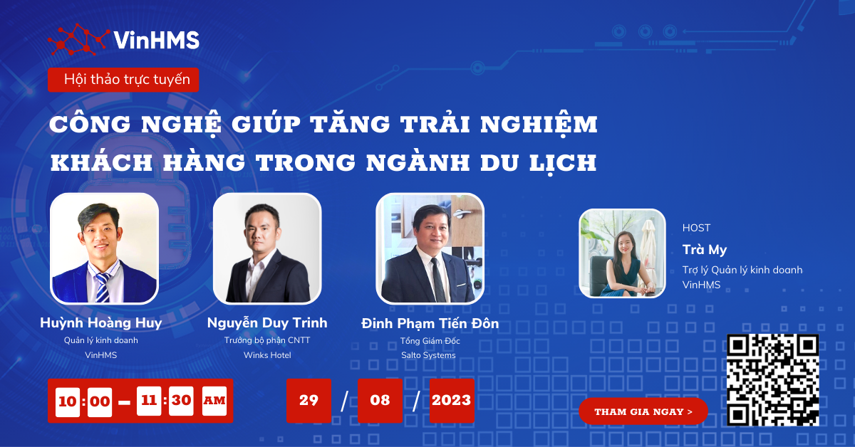 Hội thảo trực tuyến: CÔNG NGHỆ GIÚP TĂNG TRẢI NGHIỆM KHÁCH HÀNG NHƯ THẾ NÀO CHO NGÀNH DU LỊCH ...